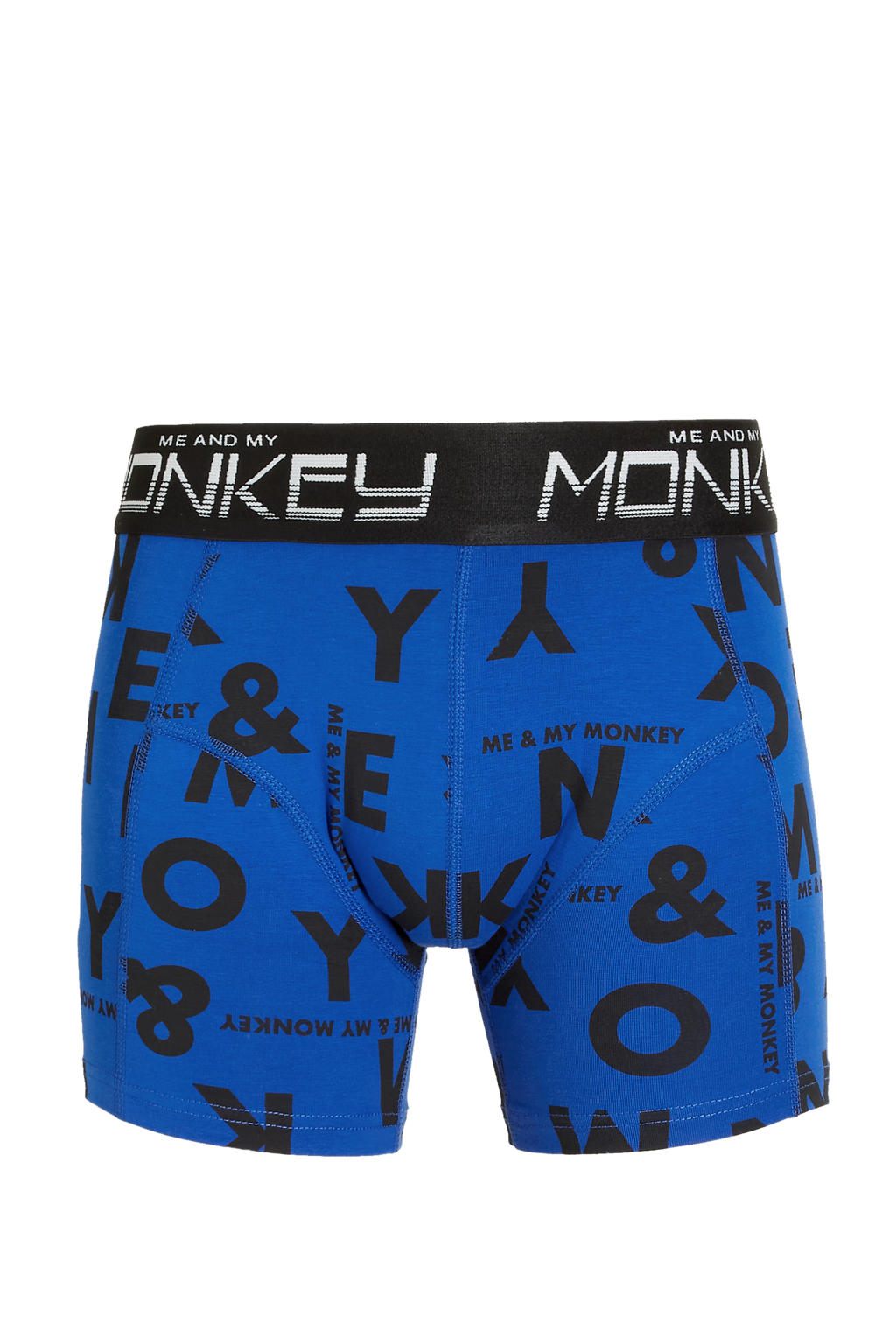 Me & My Monkey boxershort - set van 3 blauw | wehkamp
