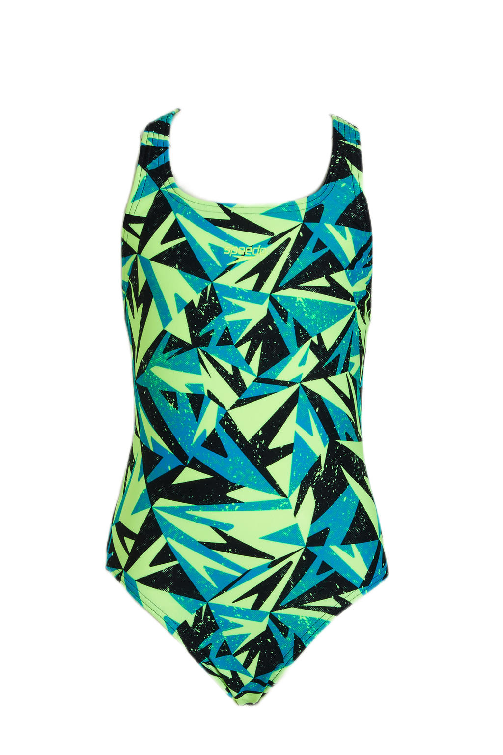 Speedo sportbadpak lichtgroen/blauw/zwart | wehkamp