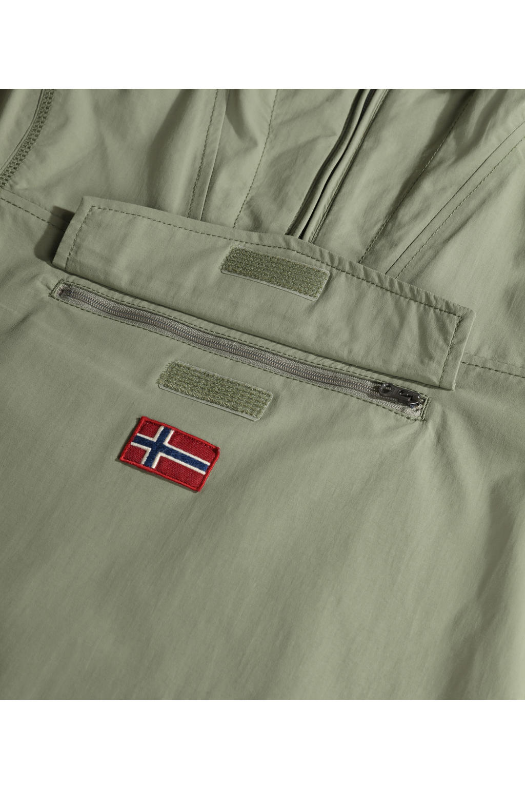 Napapijri winterjas met logo groen | wehkamp