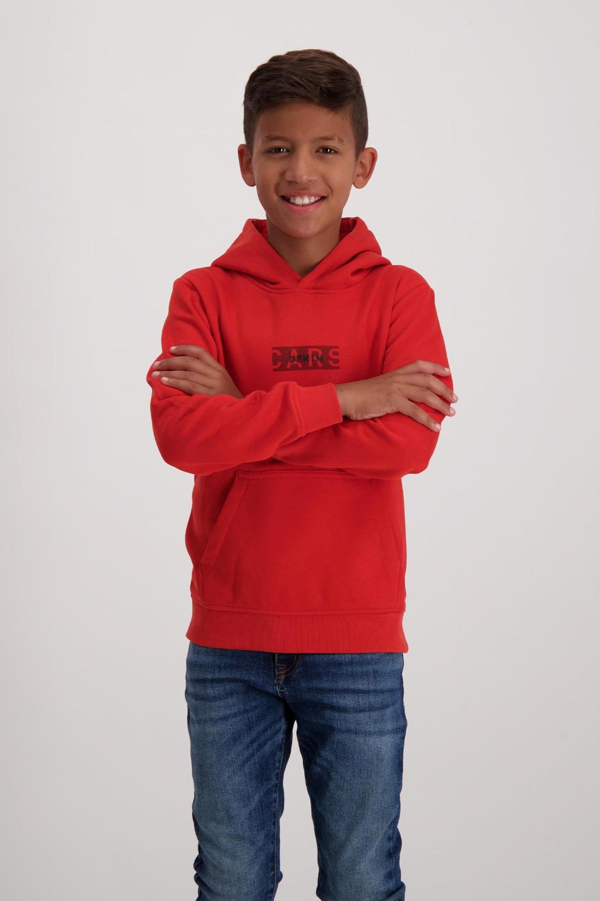 Cars hoodie Craver met printopdruk felrood | wehkamp