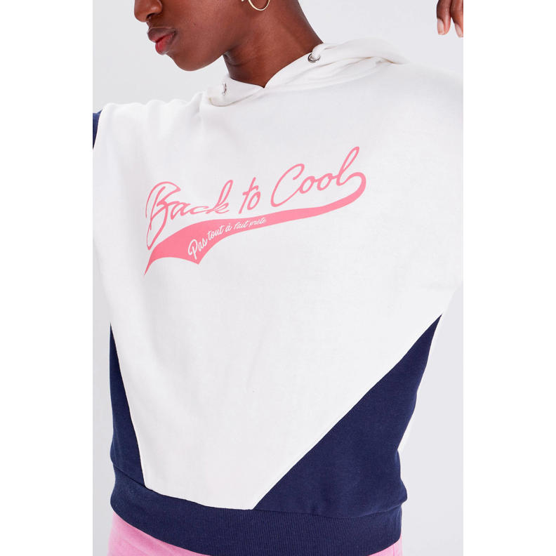 Cache Cache hoodie ecru/roze/blauw | wehkamp
