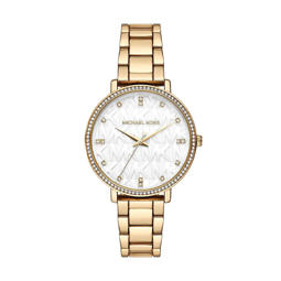 Michael Kors horloge MK4339 Pyper goudkleurig | wehkamp