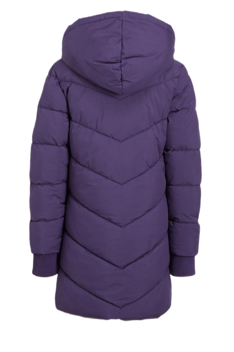 Jake Fischer gewatteerde winterjas paars | wehkamp