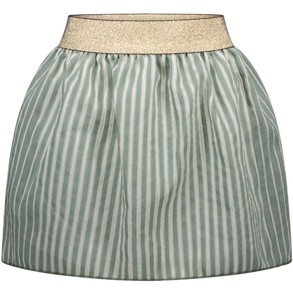 Moodstreet gestreepte rok groen | wehkamp