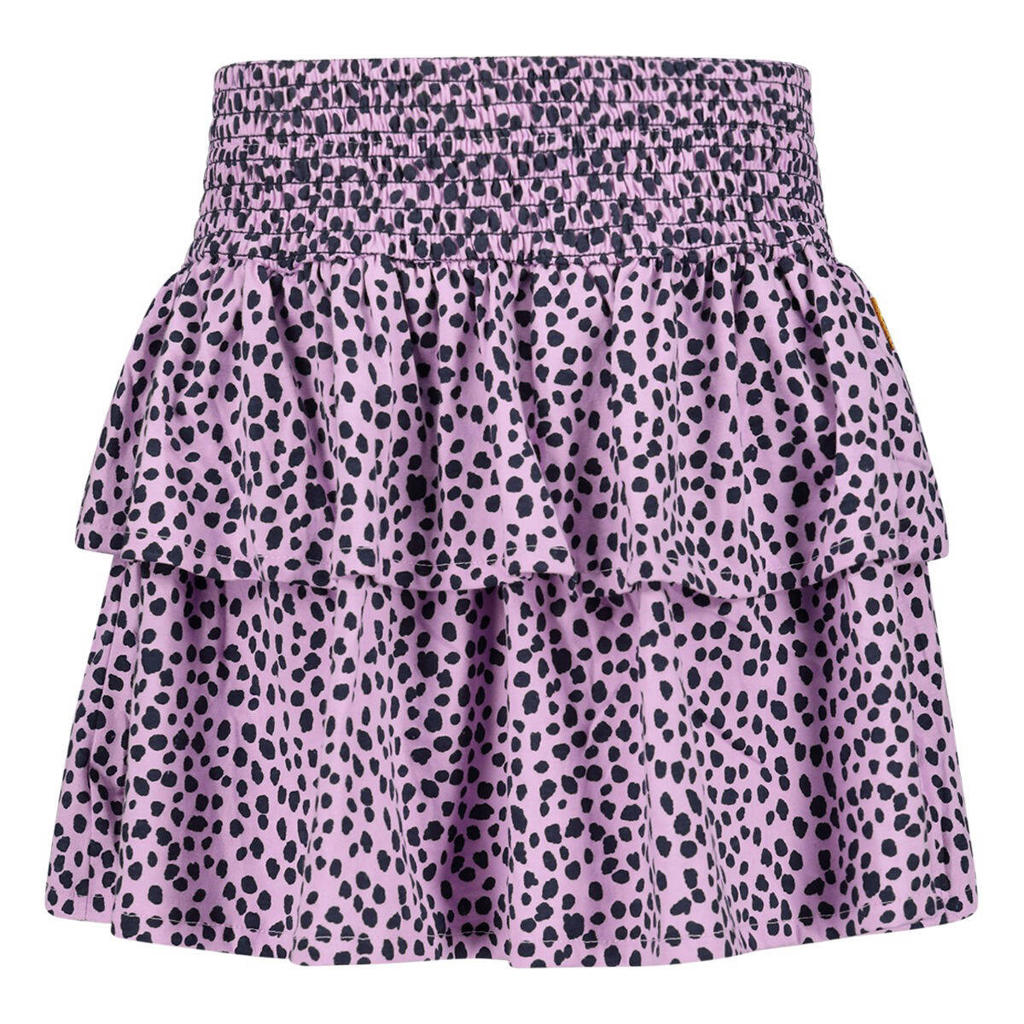 Orange Stars rok met all over print paars | wehkamp