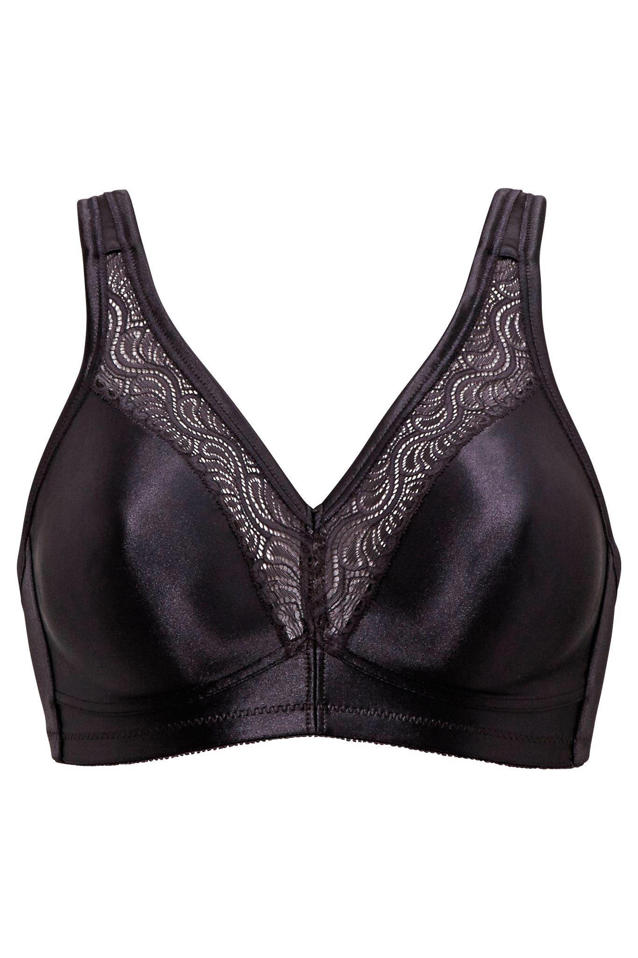 Swegmark niet-voorgevormde bh zonder beugel Stars antraciet | wehkamp