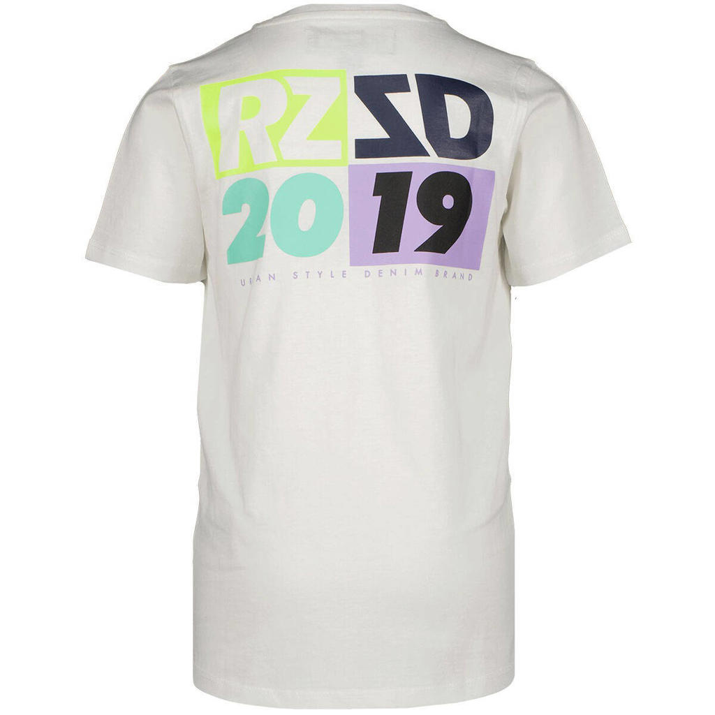 Raizzed T-shirt Heffi met backprint wit | wehkamp