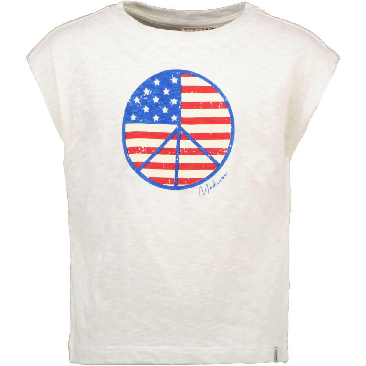 Street called Madison T-shirt met printopdruk offwhite | wehkamp