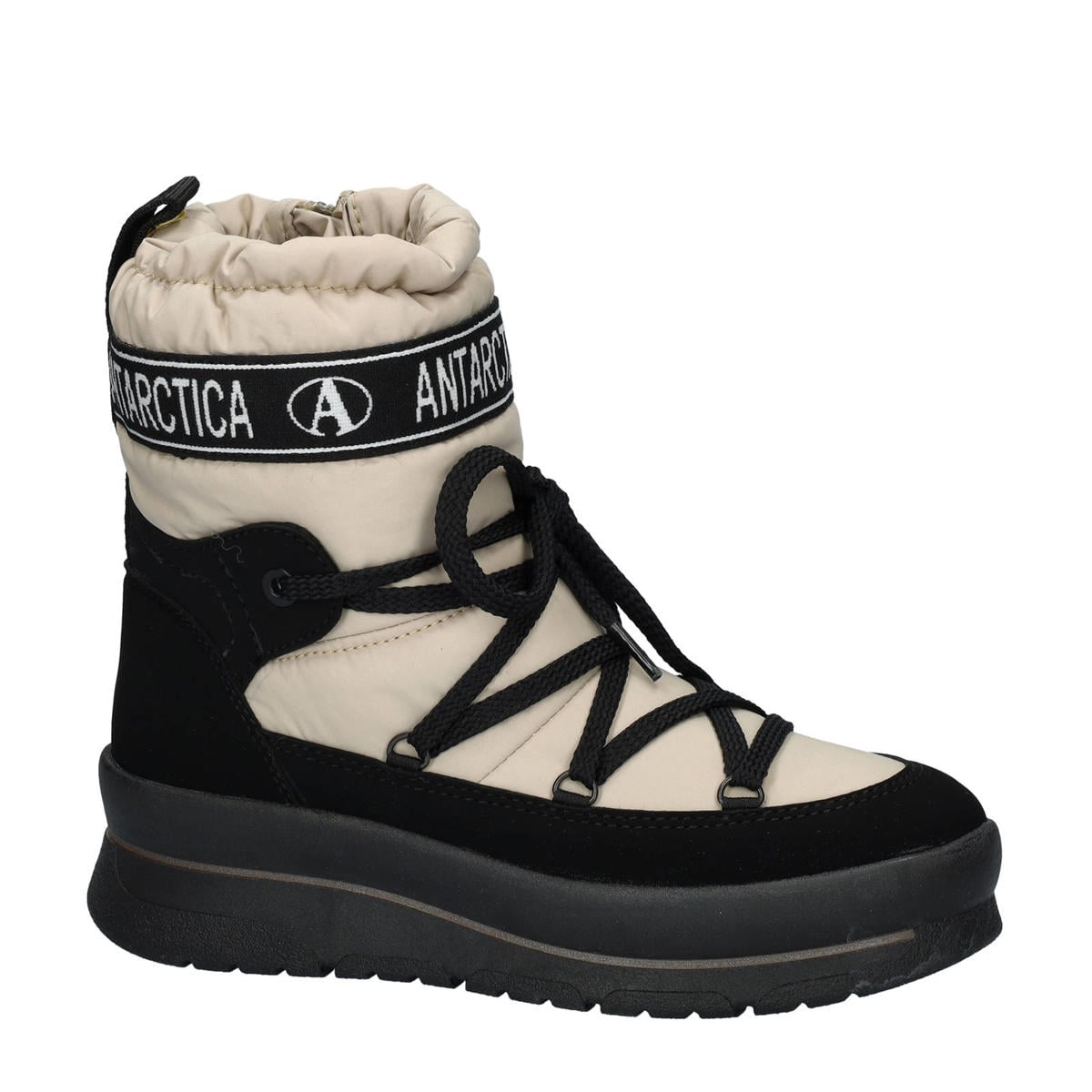 Antarctica snowboots beige/zwart | wehkamp