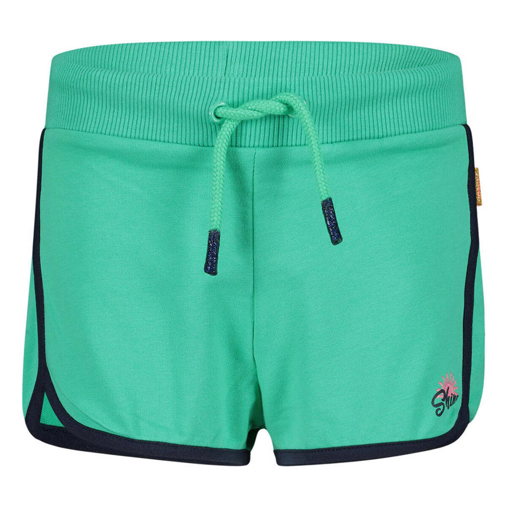 Orange Stars regular fit short groen | wehkamp