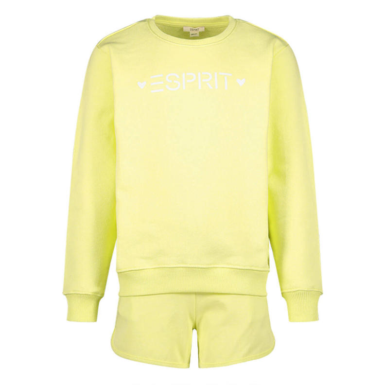 ESPRIT sweater + short geel kopen? | Morgen in huis | wehkamp