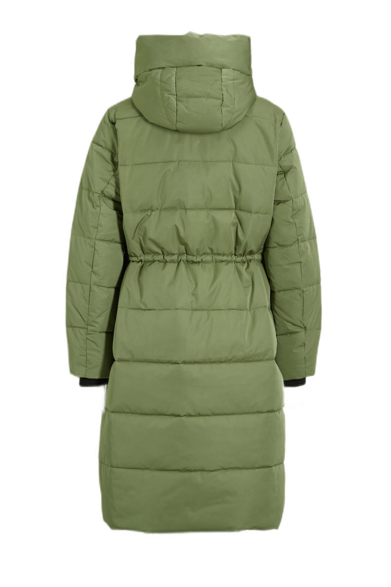 MSCH Copenhagen gewatteerde jas Pavinaria groen | wehkamp