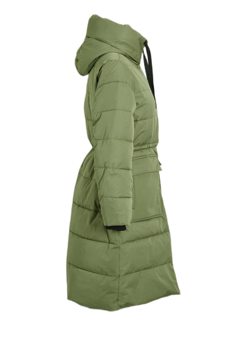 MSCH Copenhagen gewatteerde jas Pavinaria groen | wehkamp