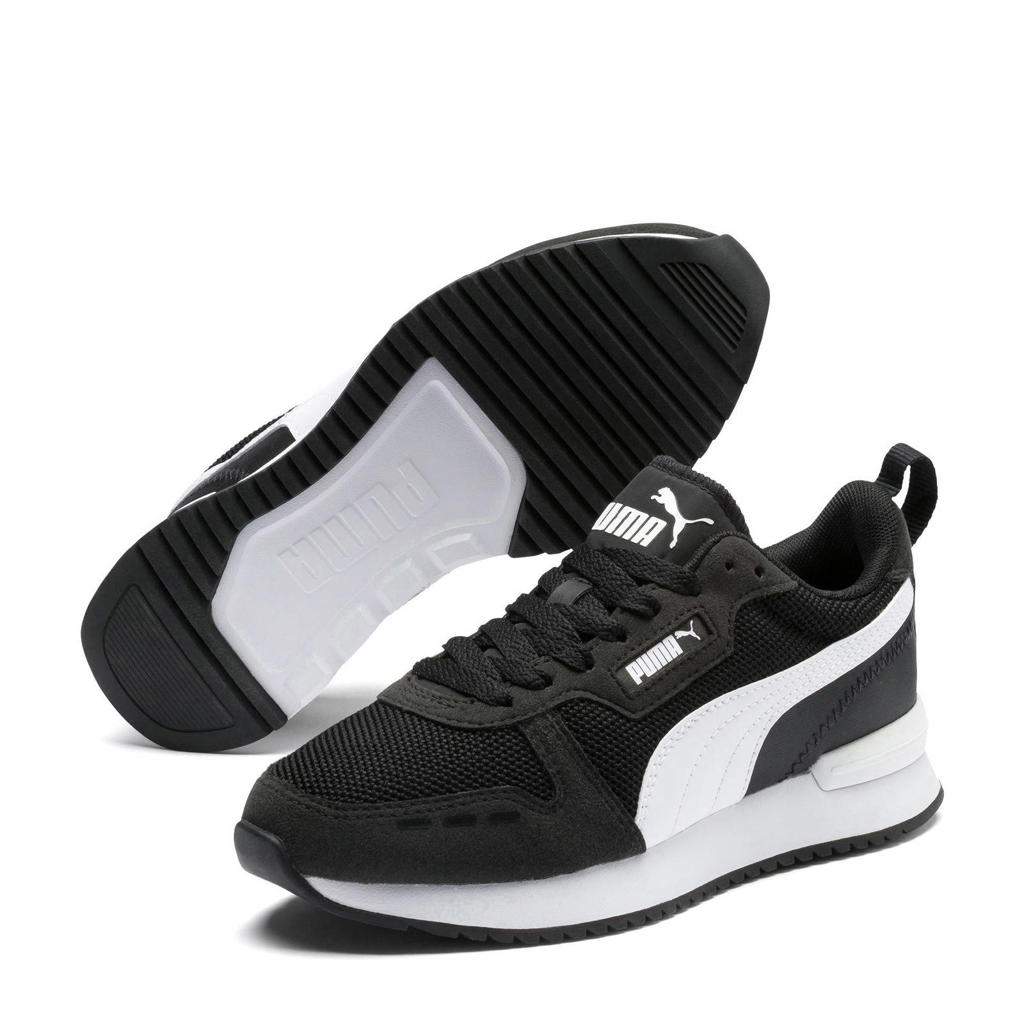 Puma R78 Runner sneakers zwart/wit | wehkamp