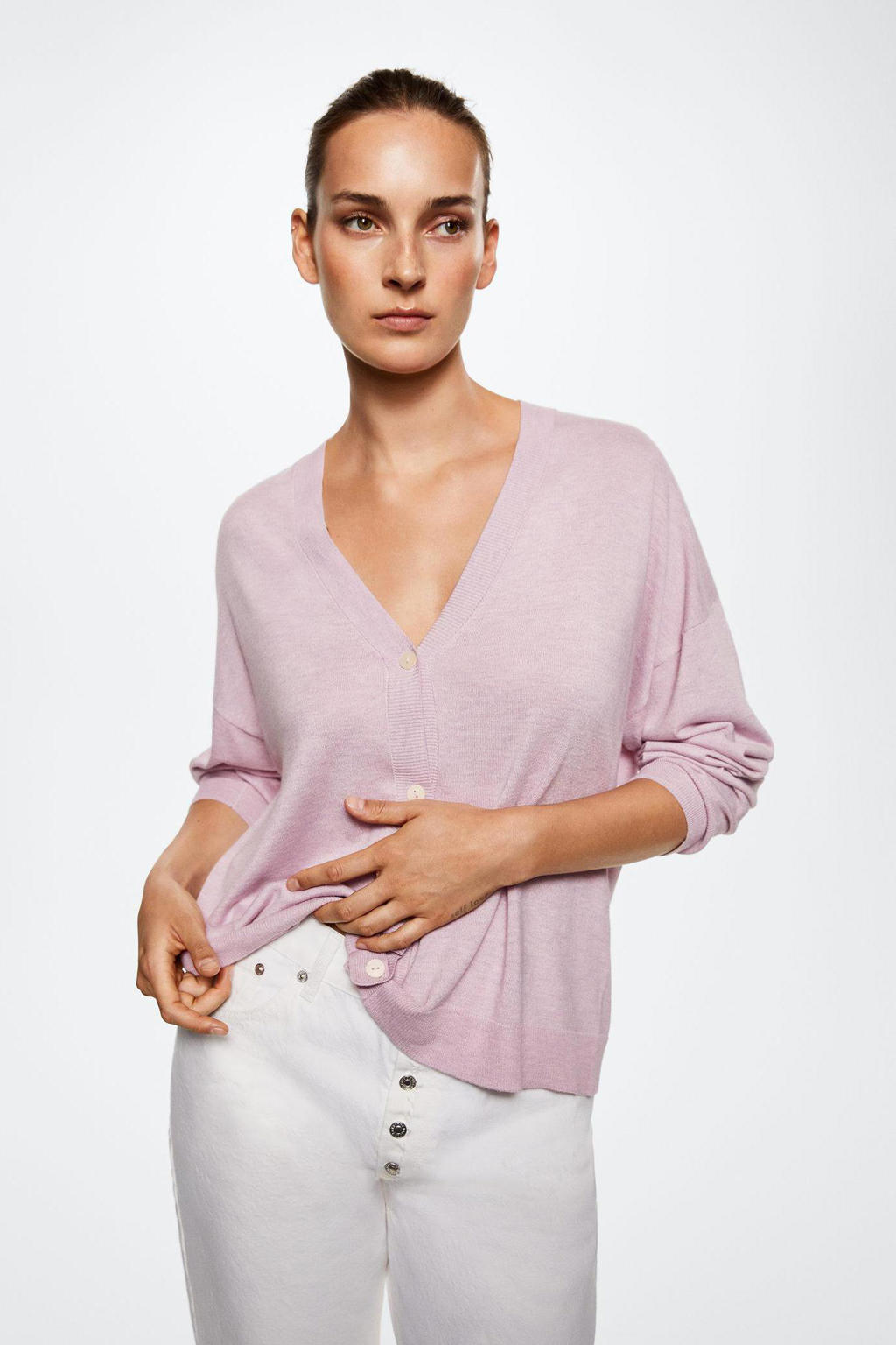 Mango vest lila kopen? | Morgen in huis | wehkamp