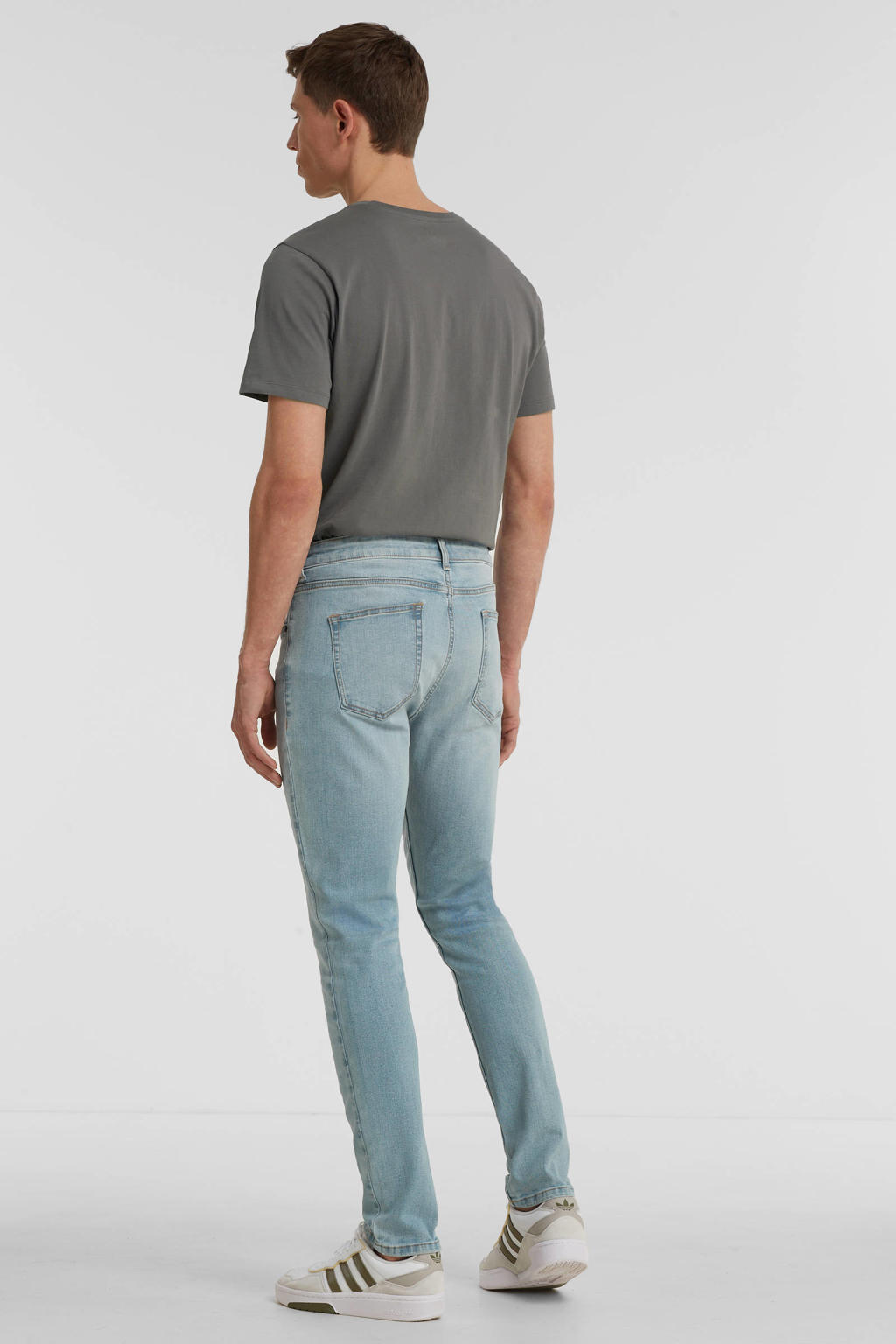 Anytime Skinny Jeans Lichtblauw Wehkamp