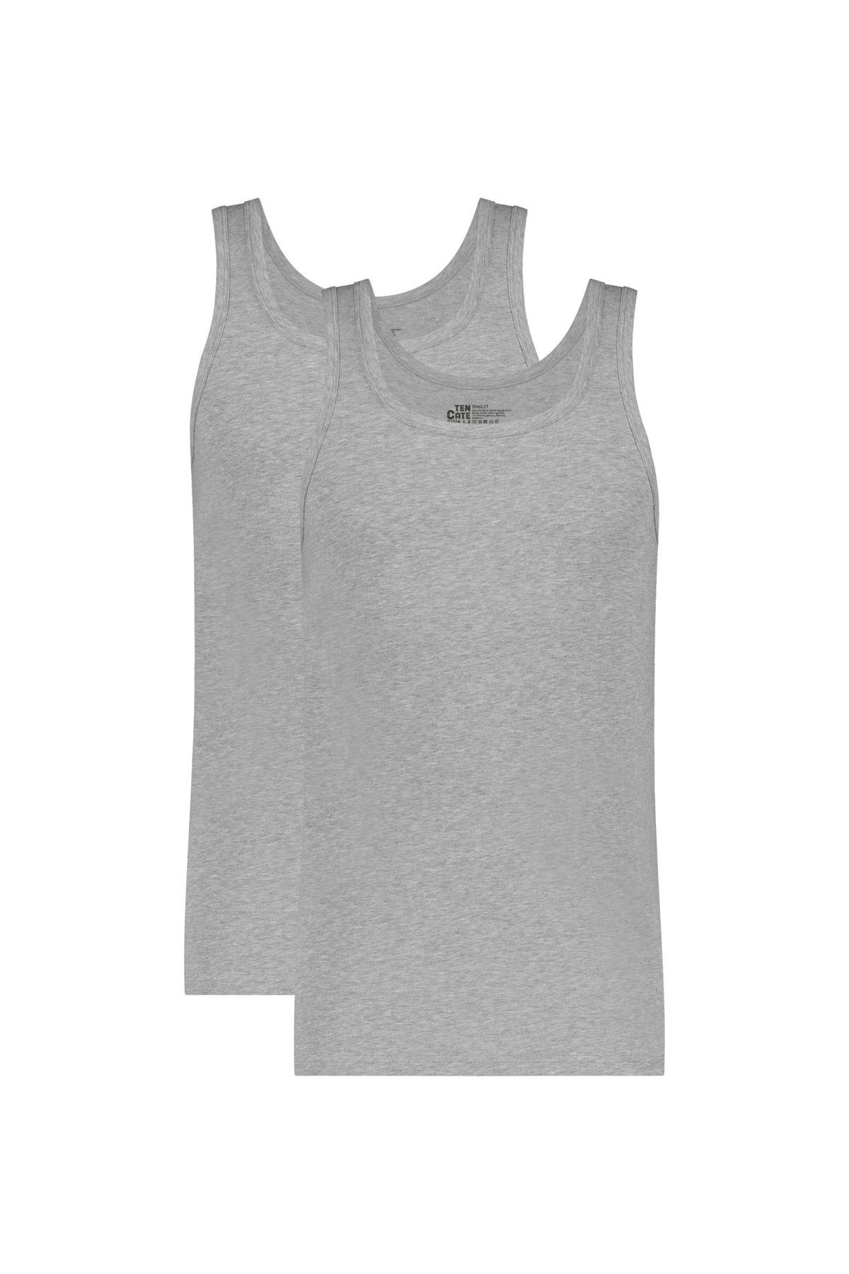 ten Cate Basic hemd (set van 2) grijs | wehkamp