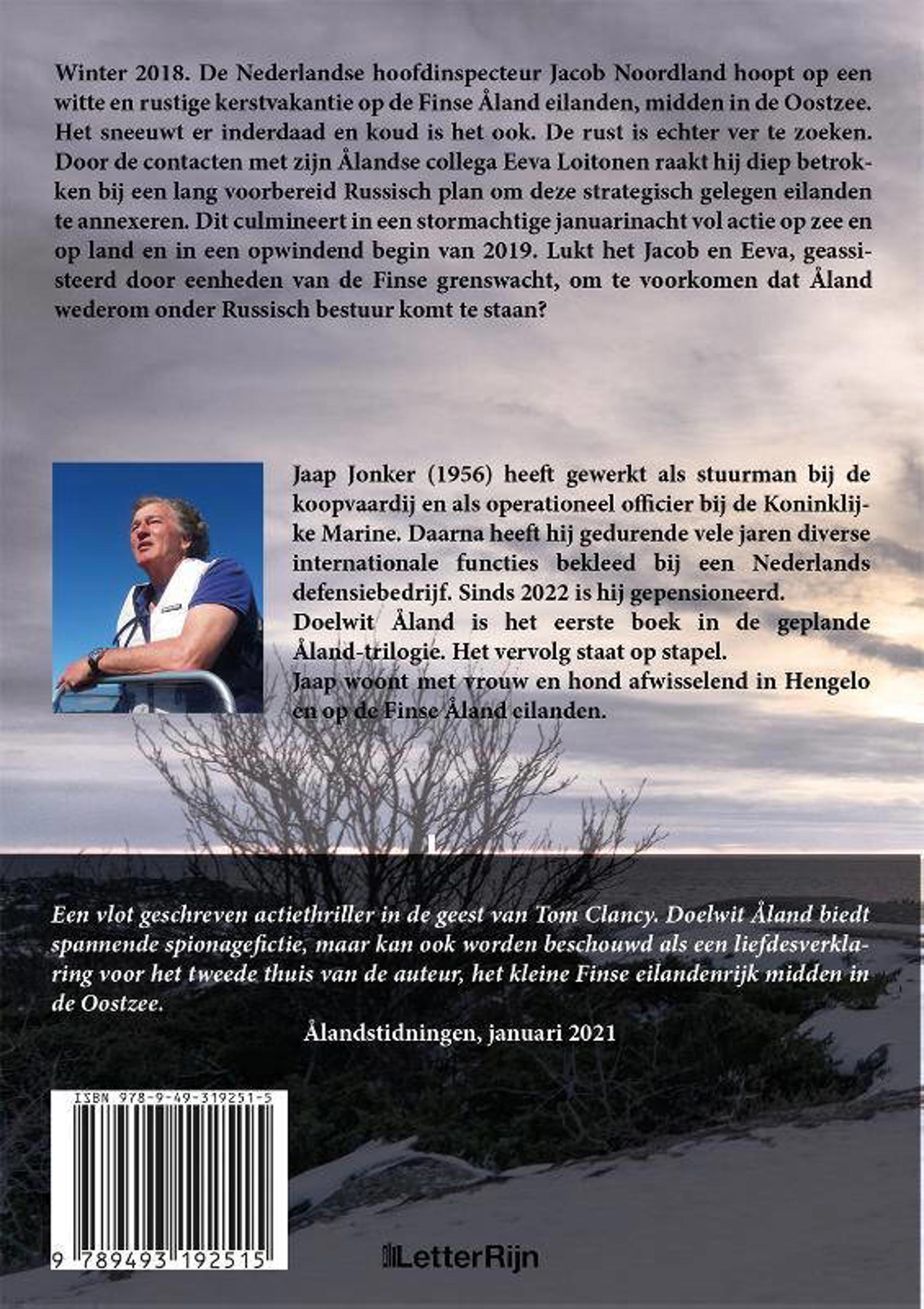 Jaap Jonker Jacob Noordland: Doelwit Åland | wehkamp