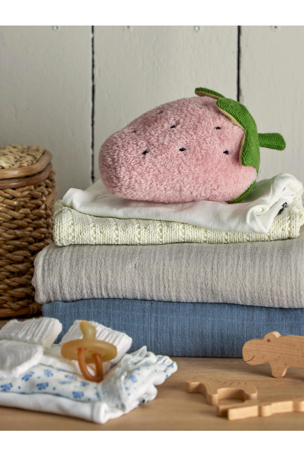 Bloomingville Mini plaid Muslin | wehkamp