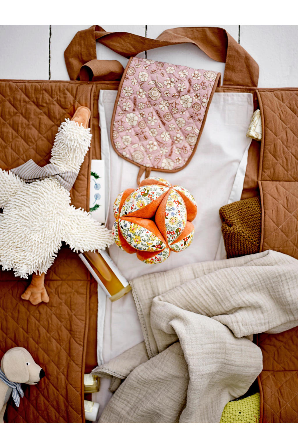 Bloomingville Mini plaid Muslin | wehkamp