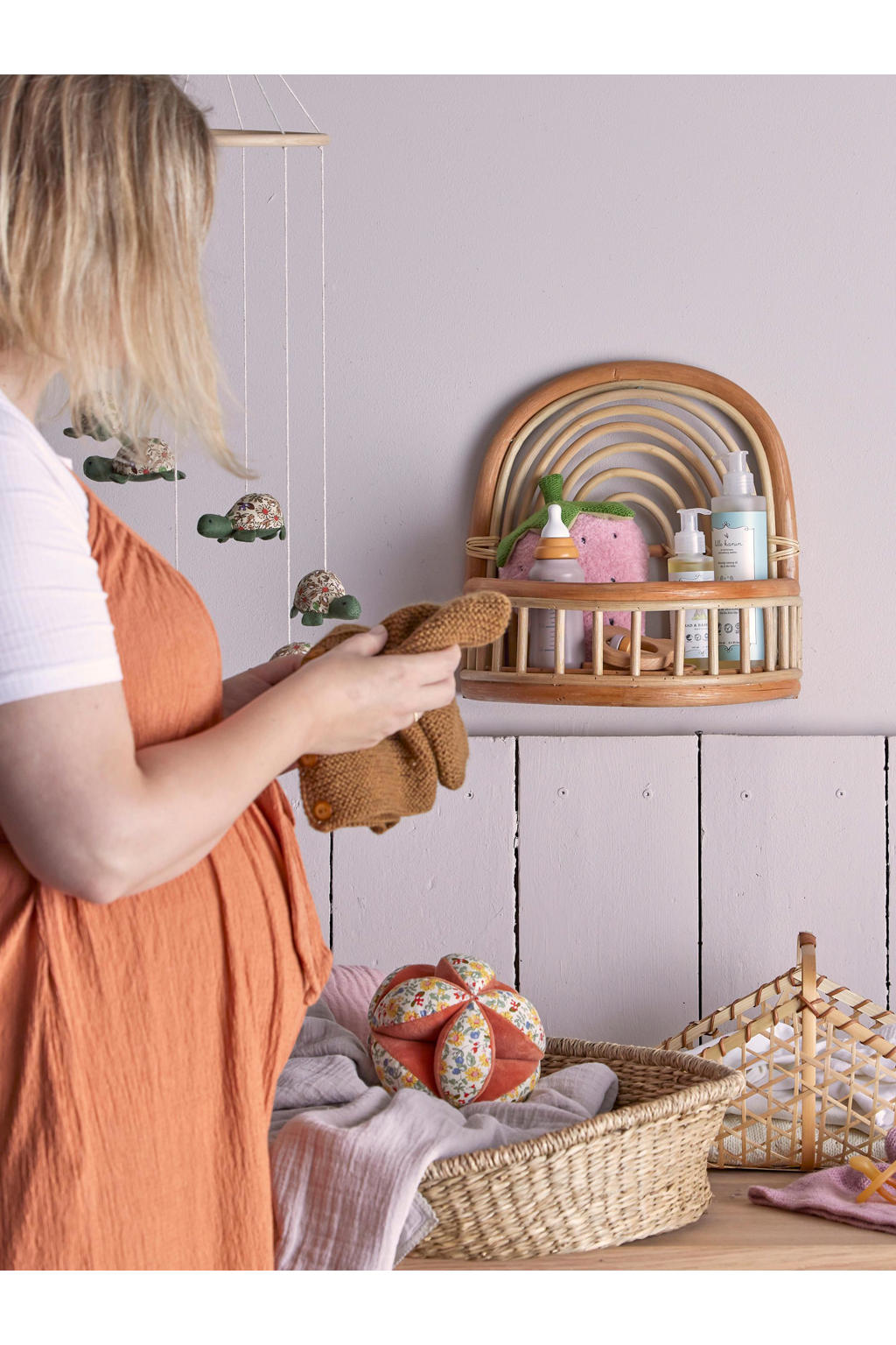 Bloomingville Mini plaid Muslin | wehkamp