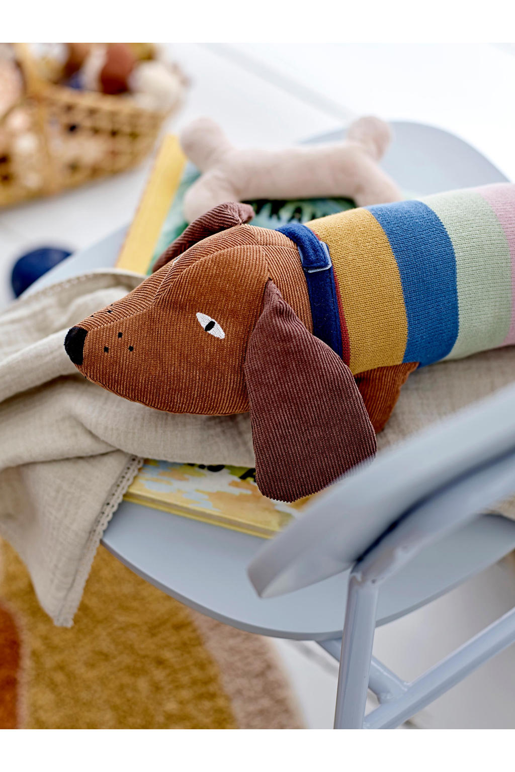 Bloomingville Mini plaid Muslin | wehkamp