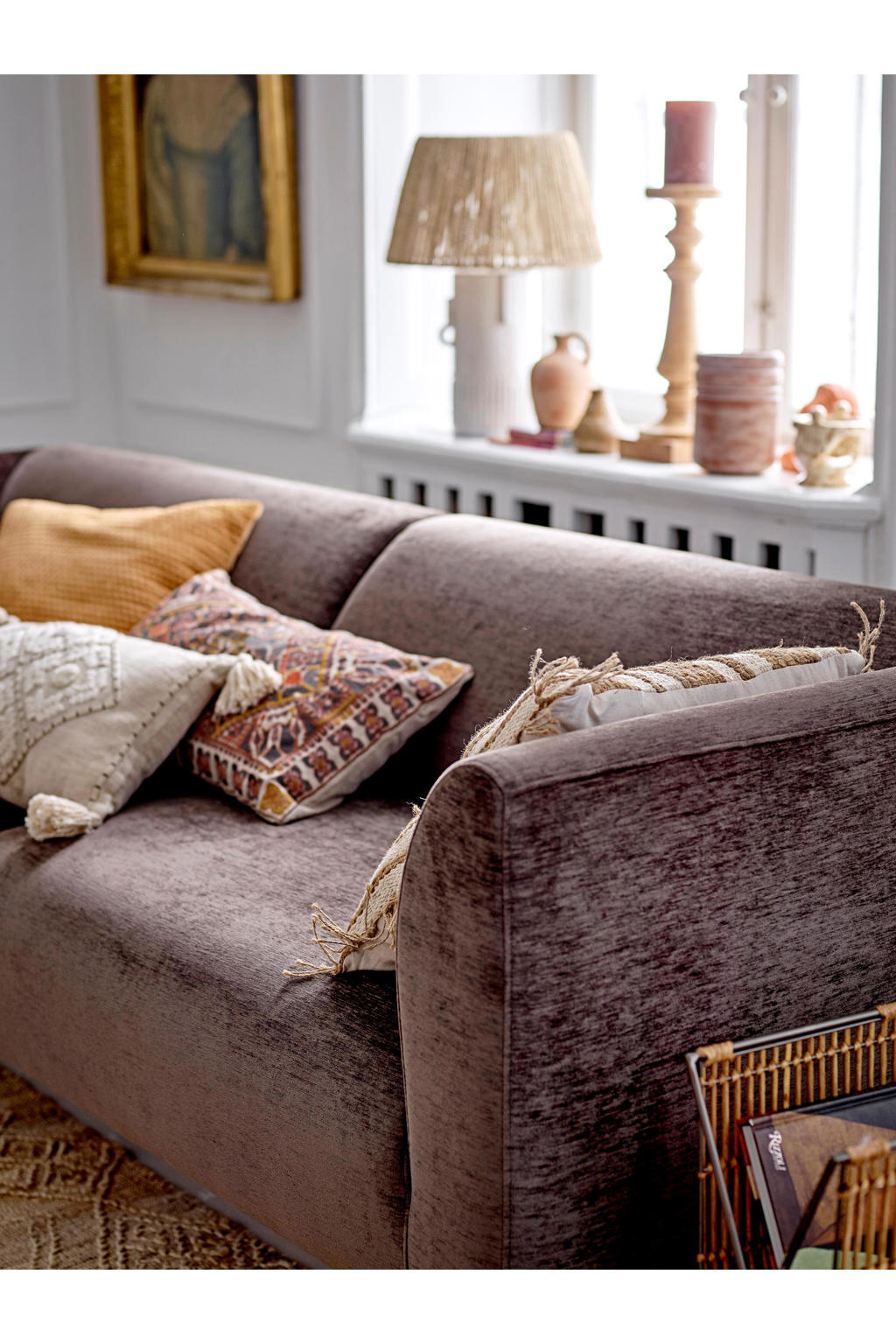 Bloomingville binnen- en buitensierkussen Felippa (45x45 cm) | wehkamp