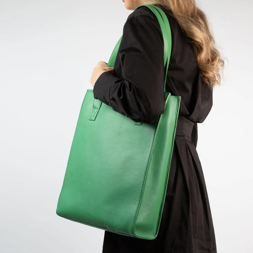 Sacha leren shopper groen kopen? | Morgen in huis | wehkamp