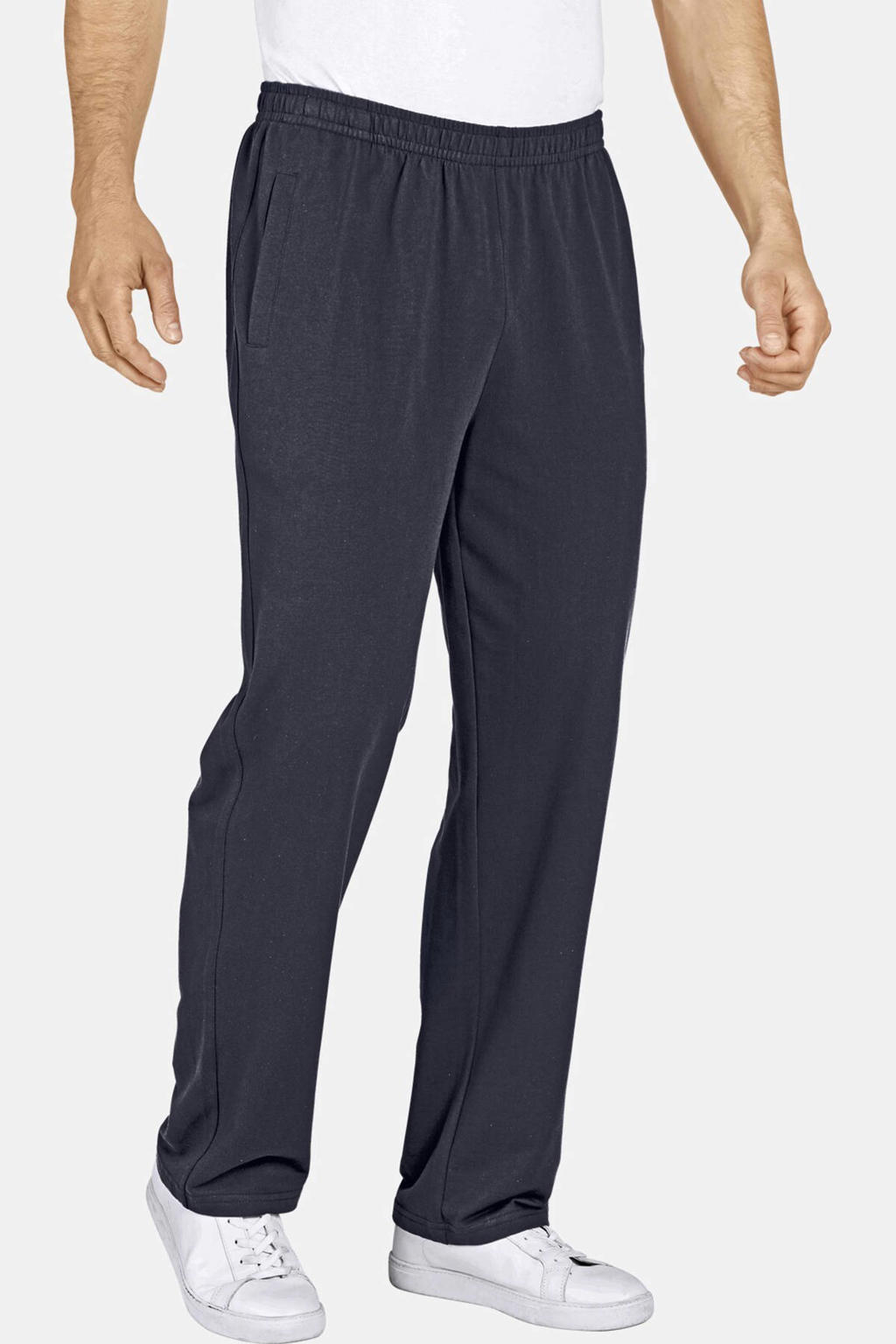 Charles Colby loose fit joggingbroek BARON PIERCE Plus Size donkerblauw ...