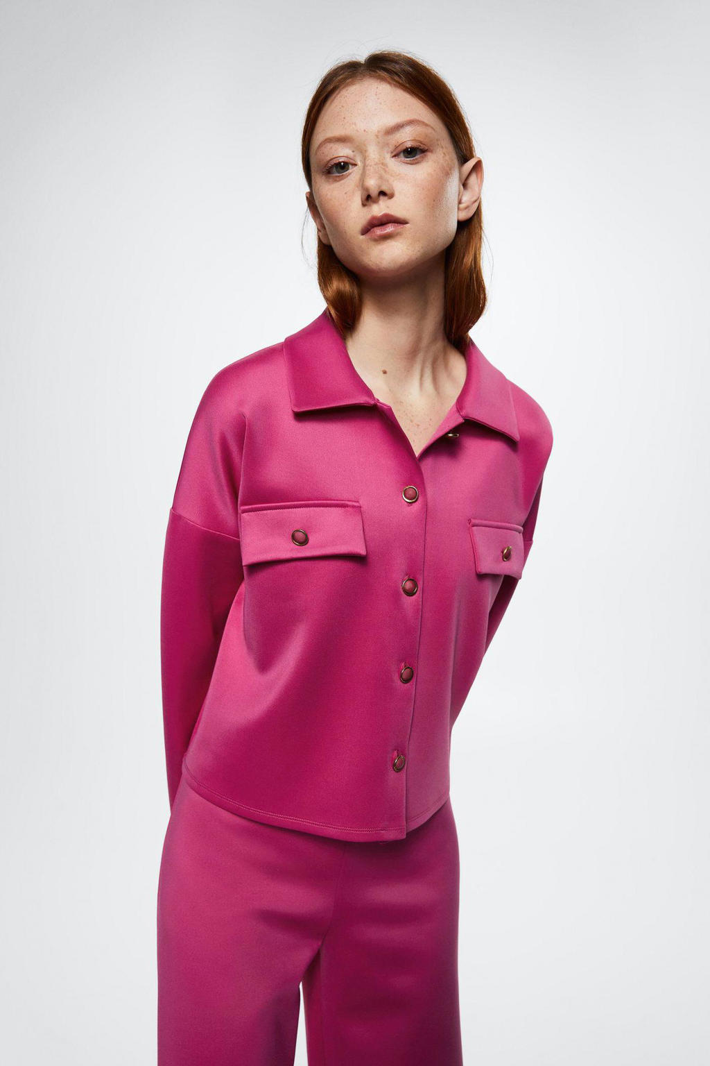 Mango jasje fuchsia kopen? | Morgen in huis | wehkamp