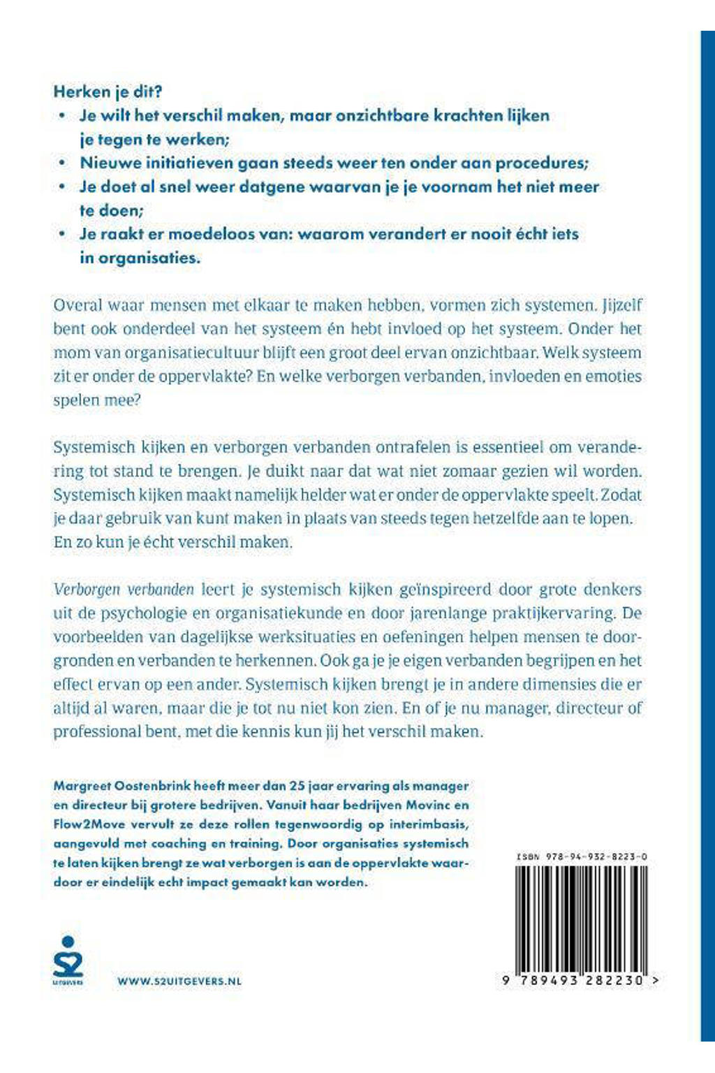 Margreet Oostenbrink Verborgen verbanden | wehkamp