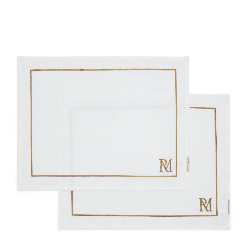 Riviera Maison placemat Elegant Monogram (set van 2) | wehkamp