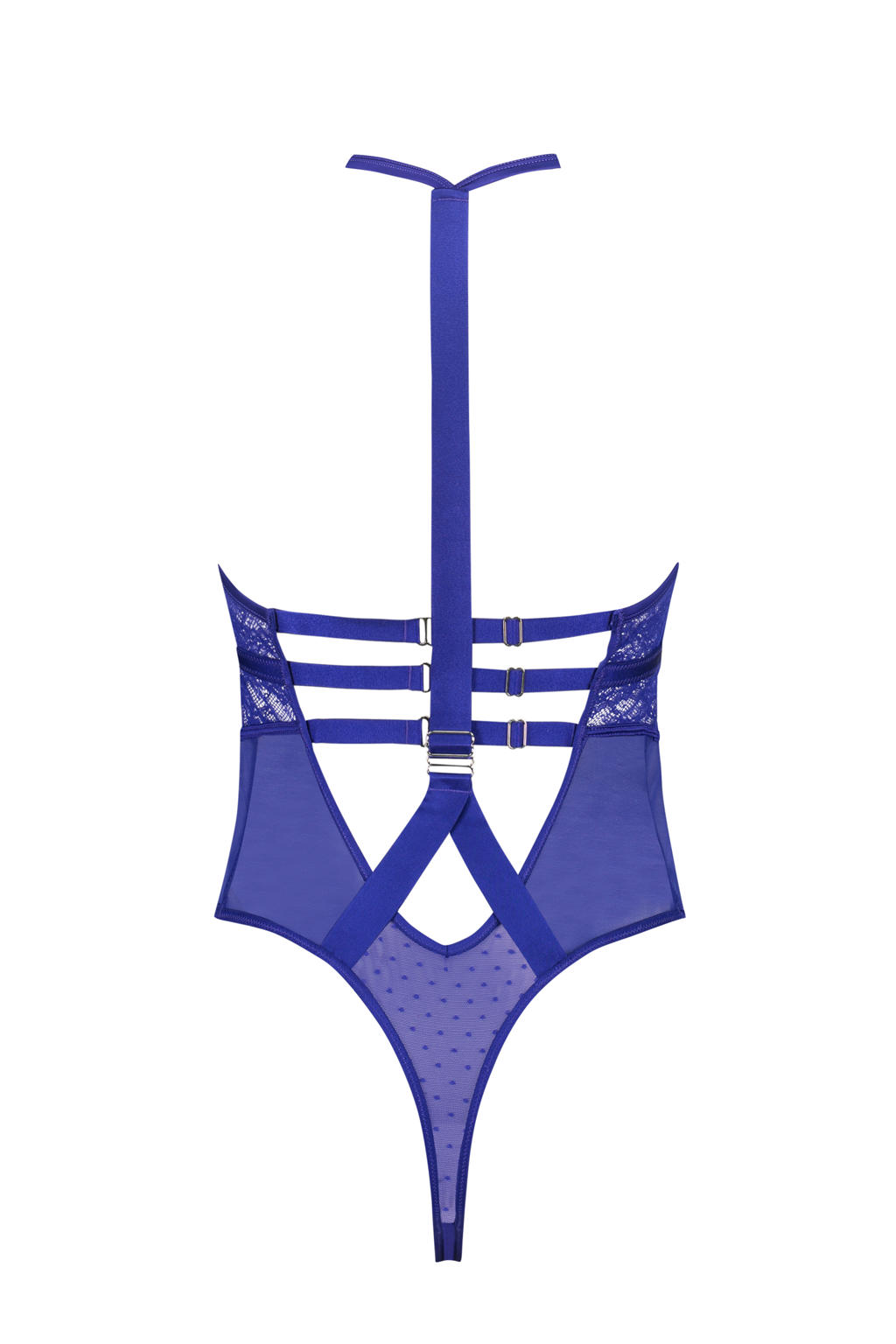 Hunkemöller stringbody Maisie by Nyakim blauw | wehkamp