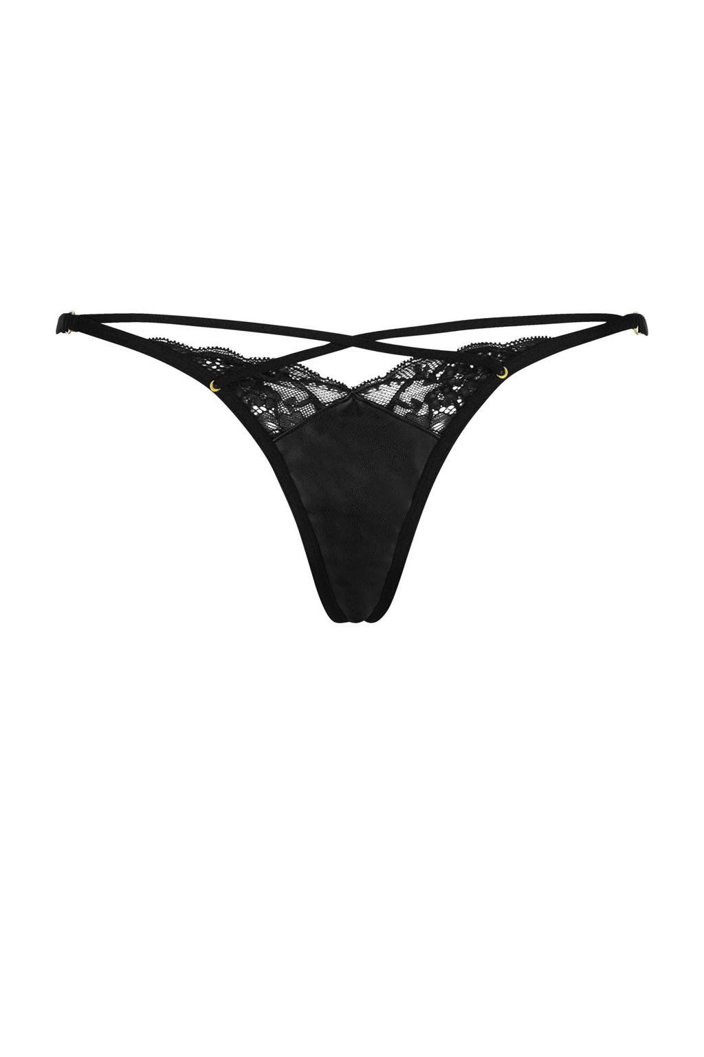 Hunkemöller Private string Melissa zwart | wehkamp