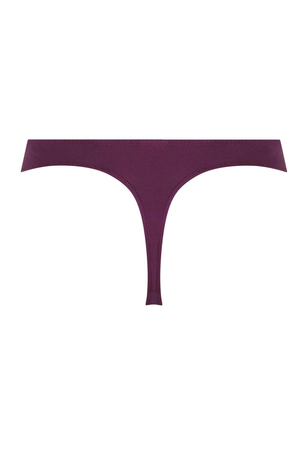 Hunkemöller string Rose donkerpaars | wehkamp