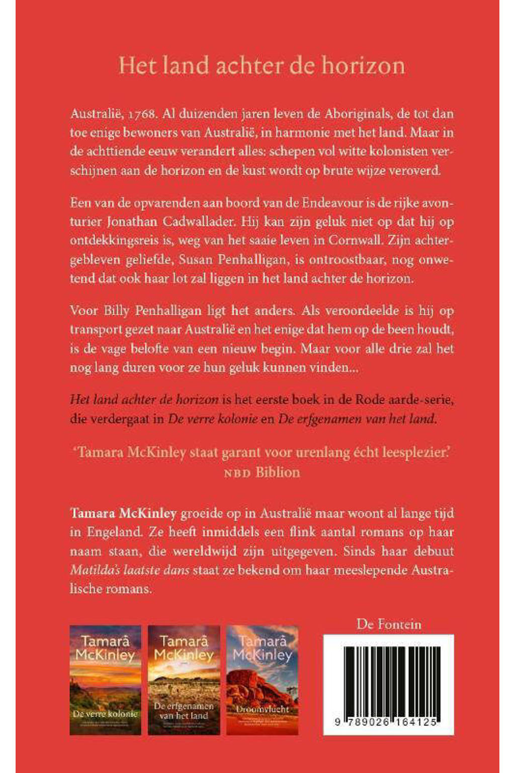 Tamara McKinley Rode aarde: Het land achter de horizon | wehkamp