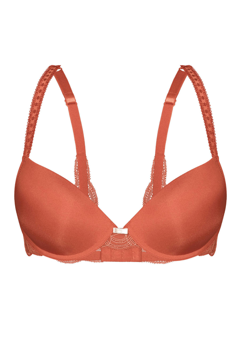 Sassa Mode voorgevormde push-up bh koraalrood | wehkamp