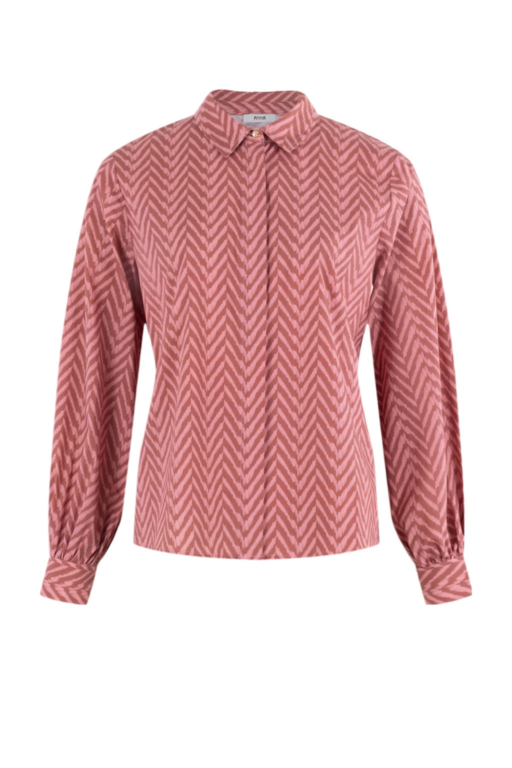 Anna by Anna van Toor blouse met all over print roze | wehkamp