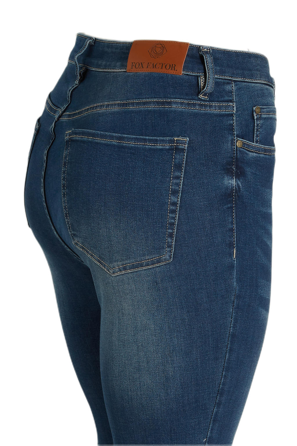 Fox Factor high waist slim fit jeans IRI rocky blue | wehkamp
