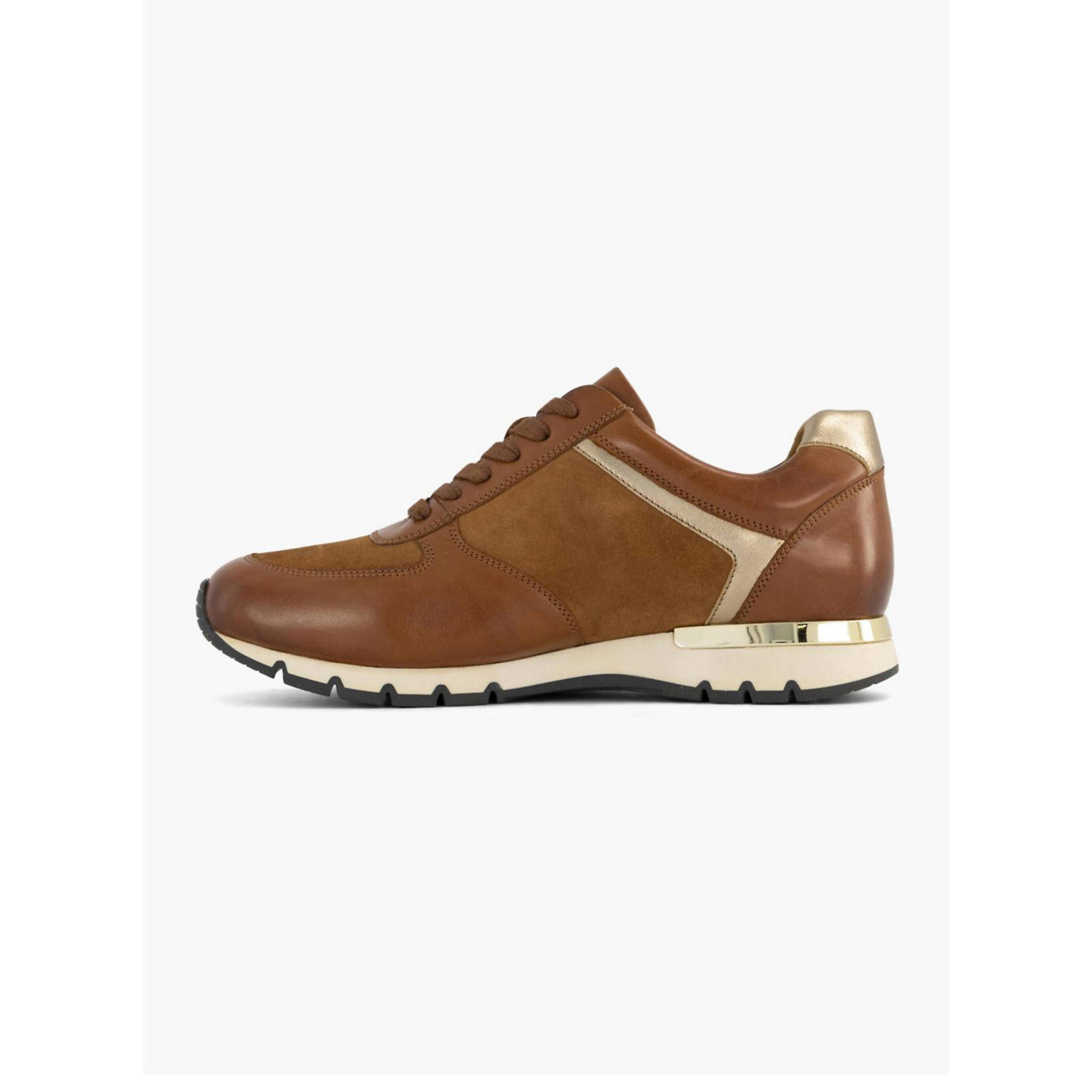 Medicus leren sneakers cognac | wehkamp