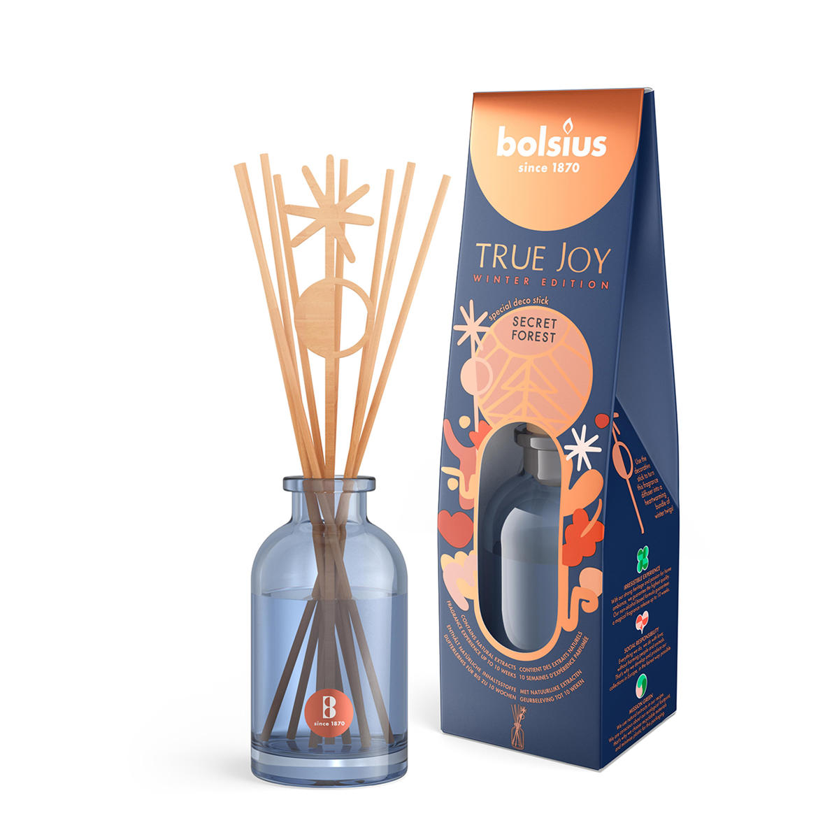 Bolsius geurstokjes True Joy - Secret Forest (80 ml) | wehkamp