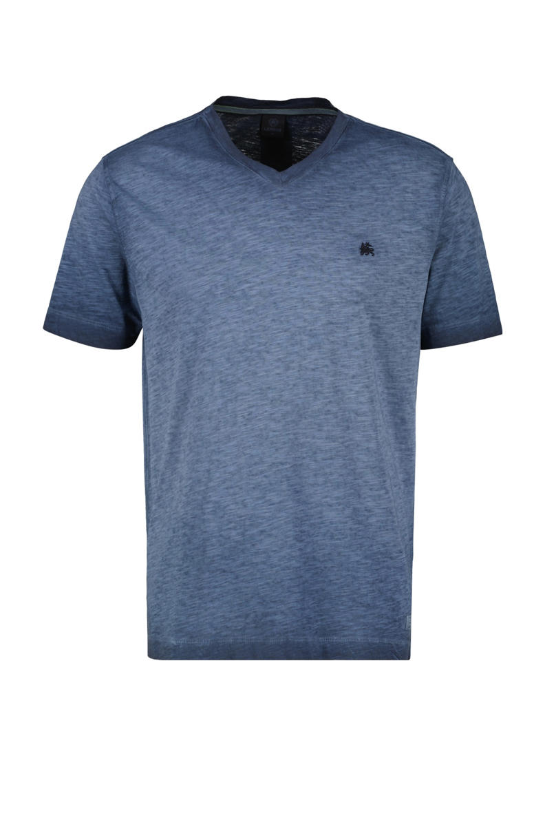LERROS dip-dye slim fit T-shirt classic navy | wehkamp
