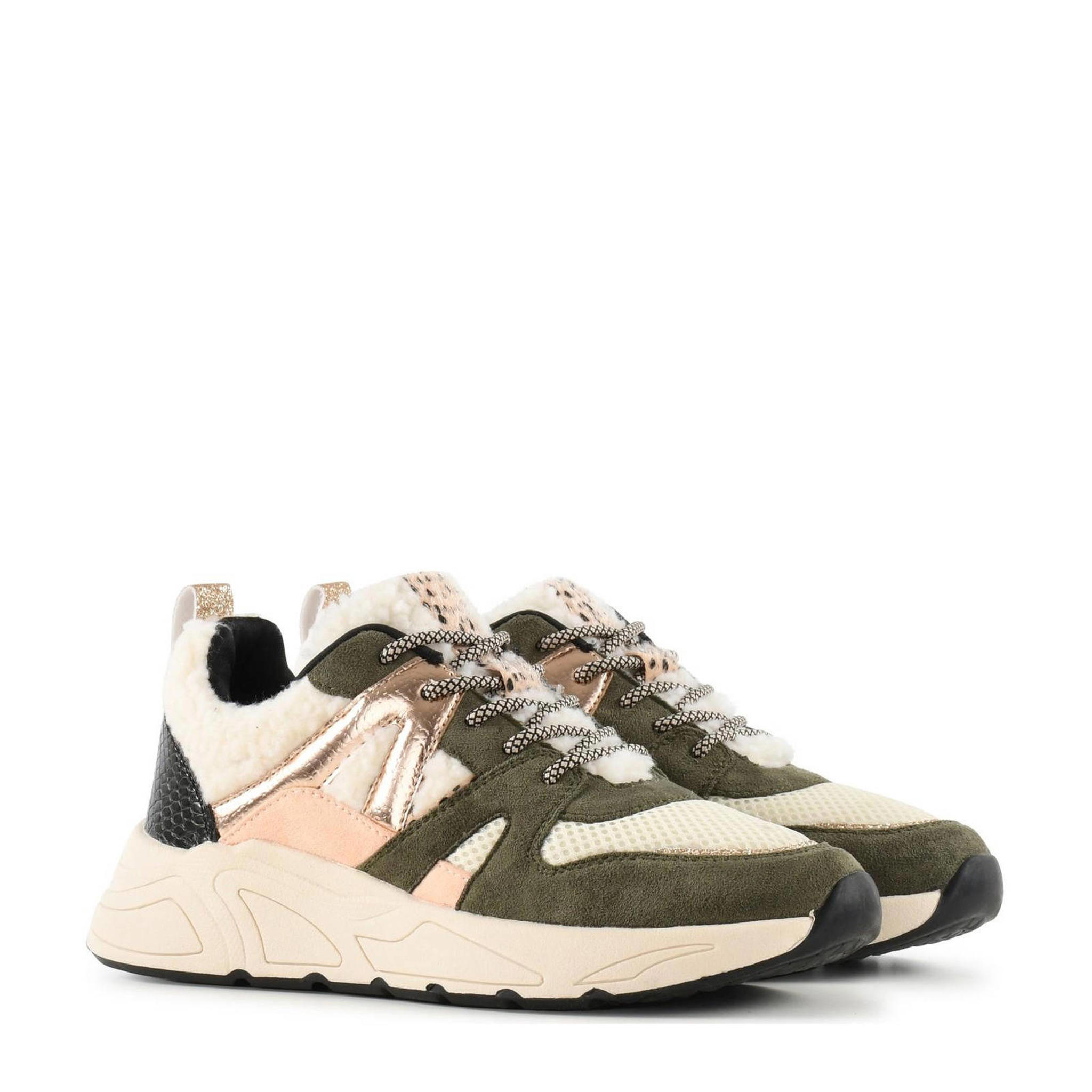 POSH by Poelman sneakers groen/multi | wehkamp