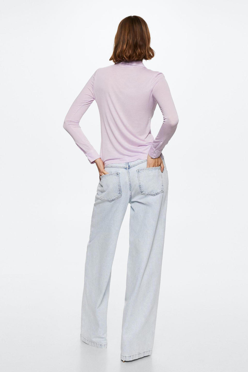 Mango polo lila kopen? | Morgen in huis | wehkamp