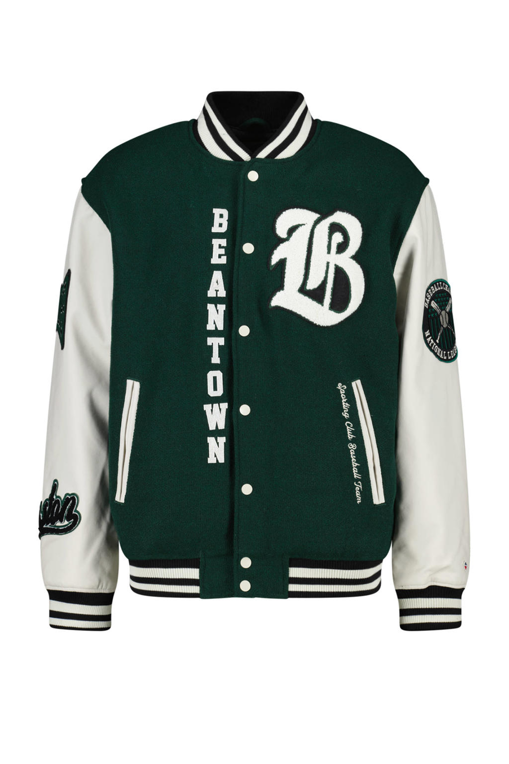 America Today unisex baseball jacket Joah groen | wehkamp
