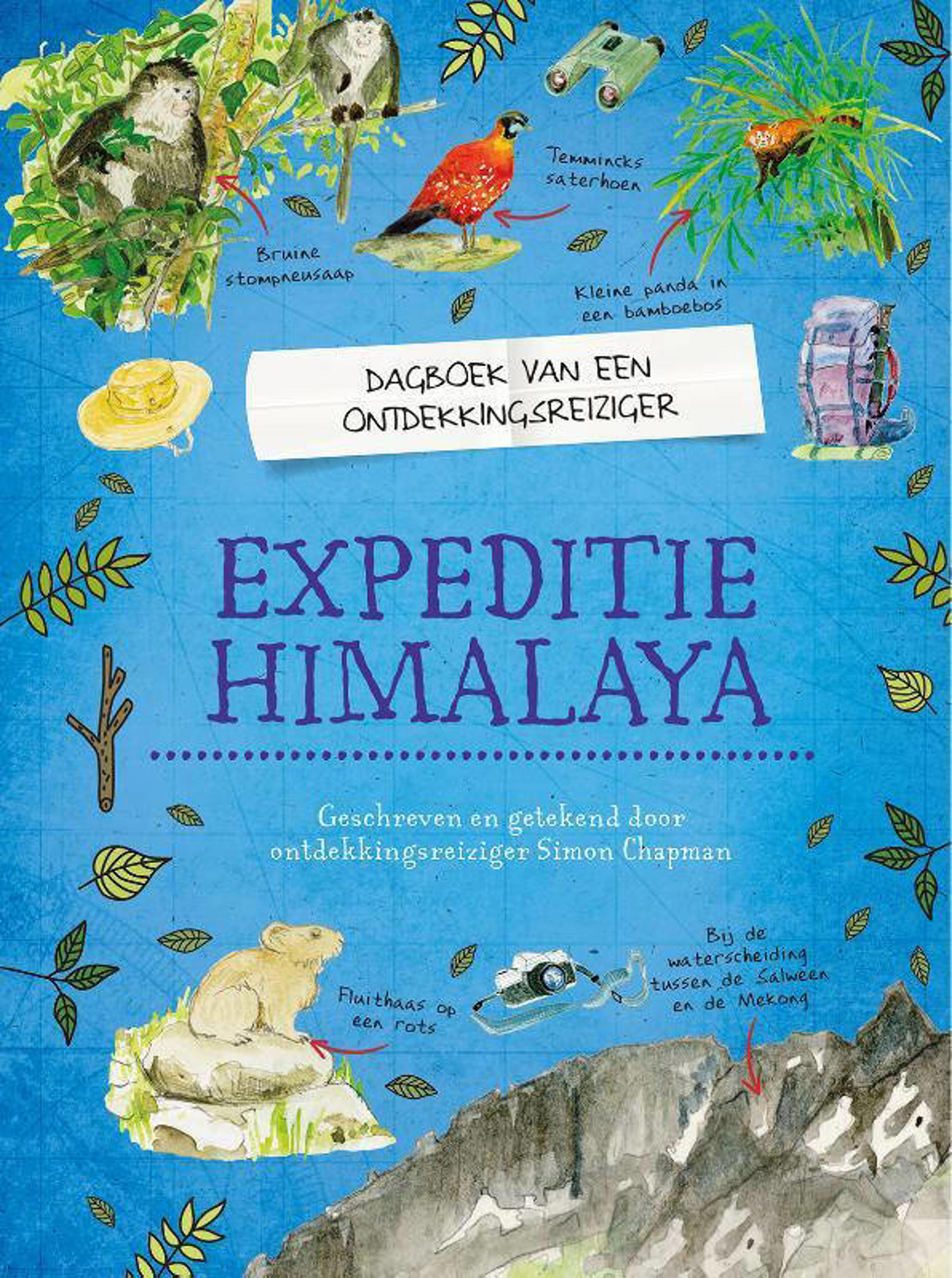 Simon Chapman Dagboek van een ontdekkingsreiziger: Expeditie Himalaya ...