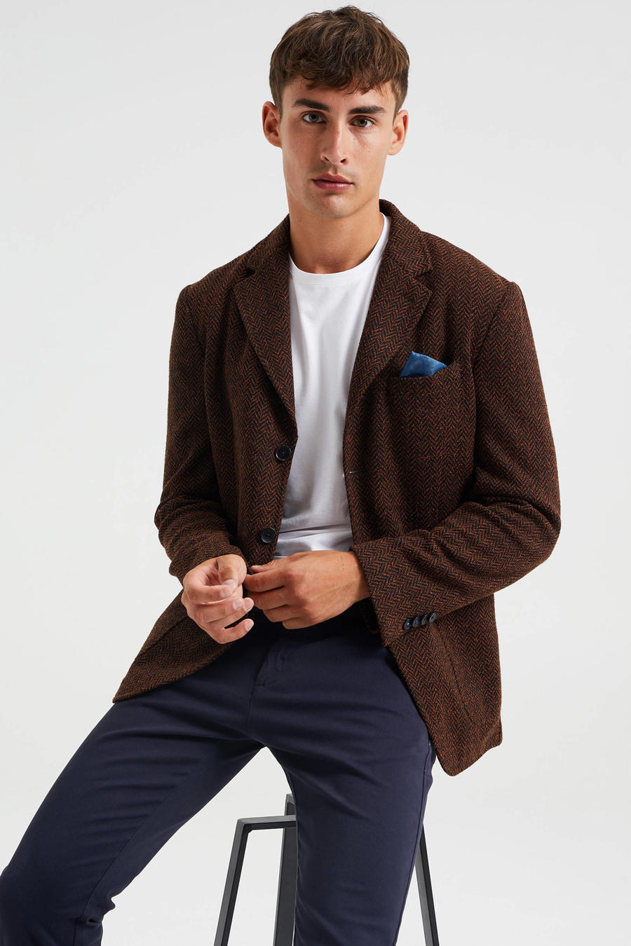 Bruine colberts voor heren online kopen? | Wehkamp