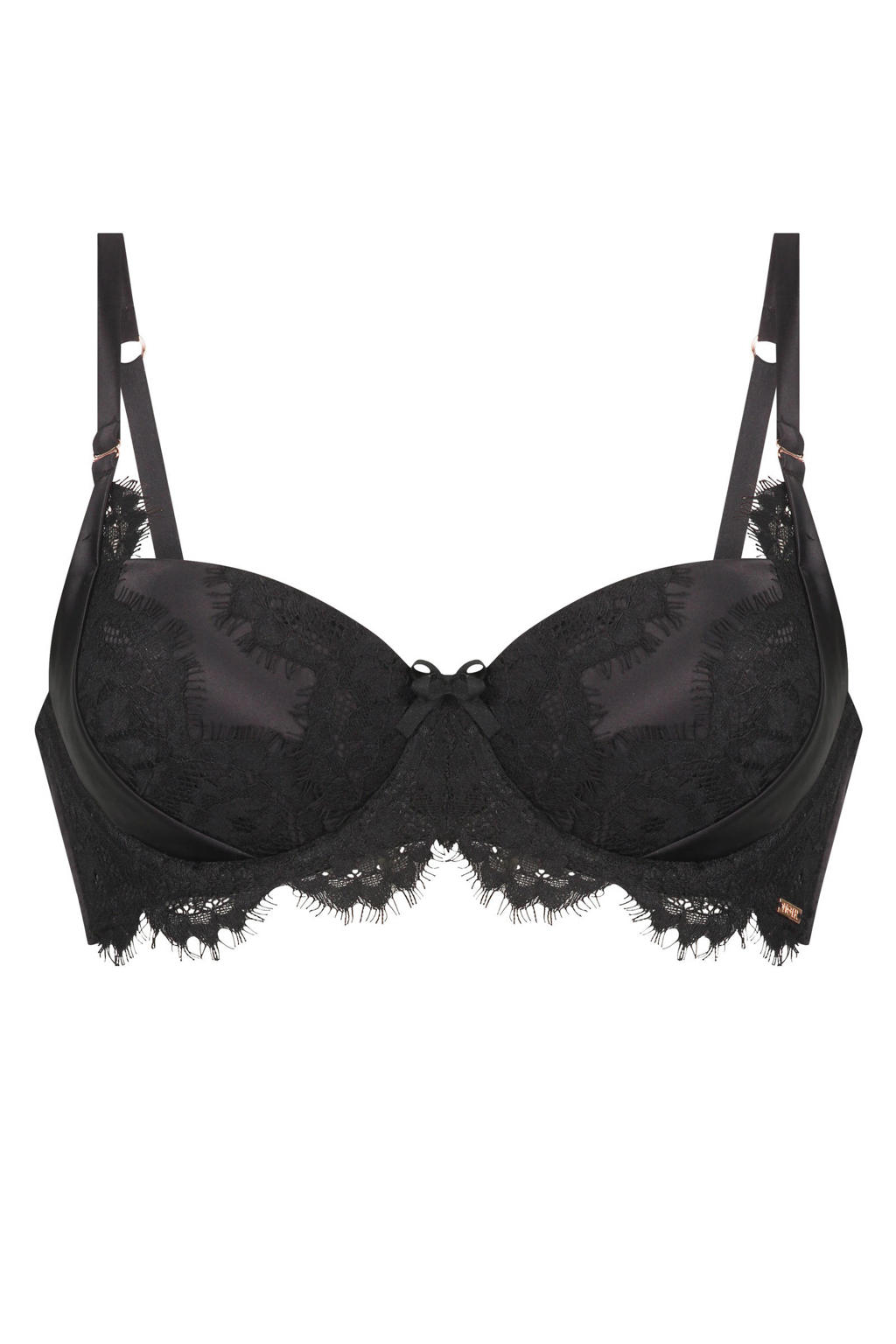 Hunkemöller Noir voorgevormde beugelbh Hannako zwart | wehkamp