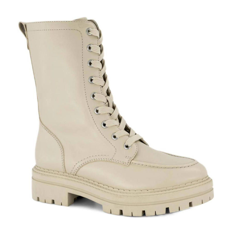 Beige veterboots voor dames online kopen? | Wehkamp