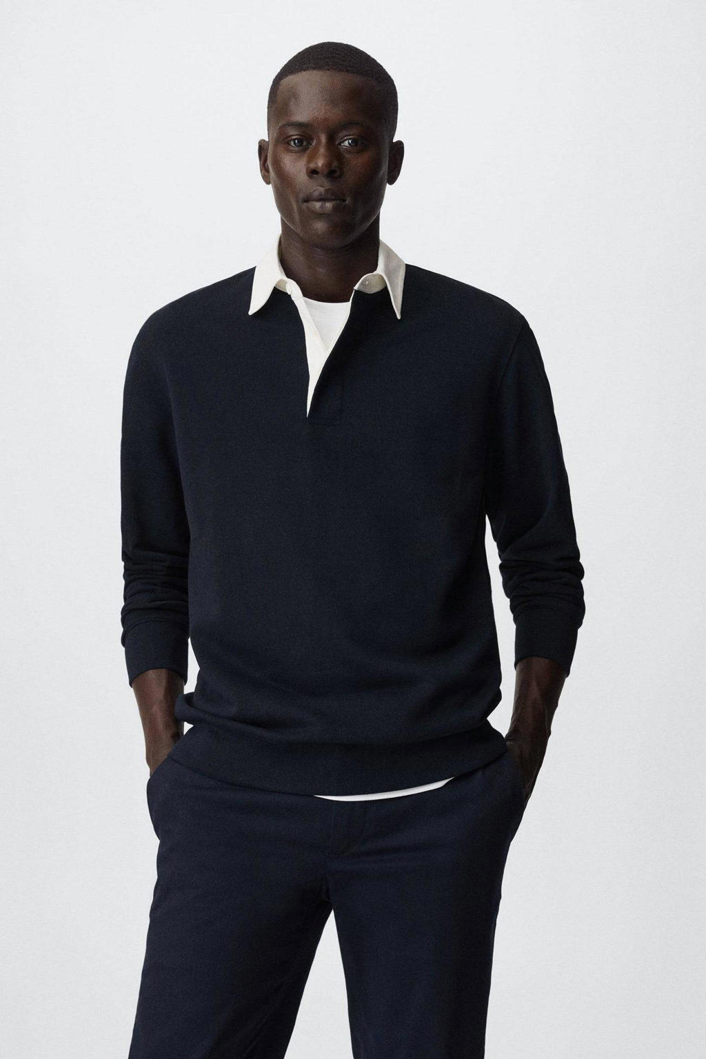 Mango Man sweater marine kopen? | Morgen in huis | wehkamp